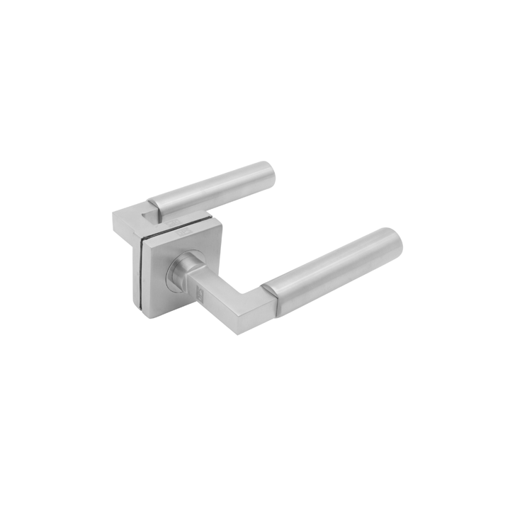 03HA102 - Satin stainless steel lever handle