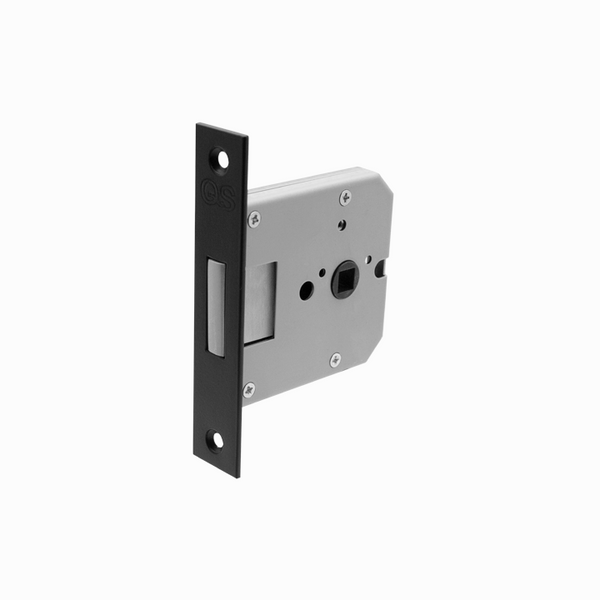 QS0055 Black bathroom deadlock